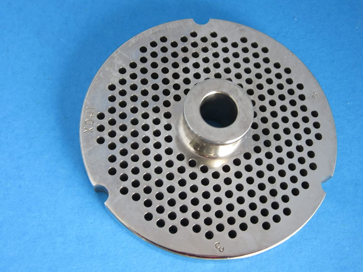 Meat Grinder Plates with Hubs - - Choose Your Size (1/8 in. - 3mm ...