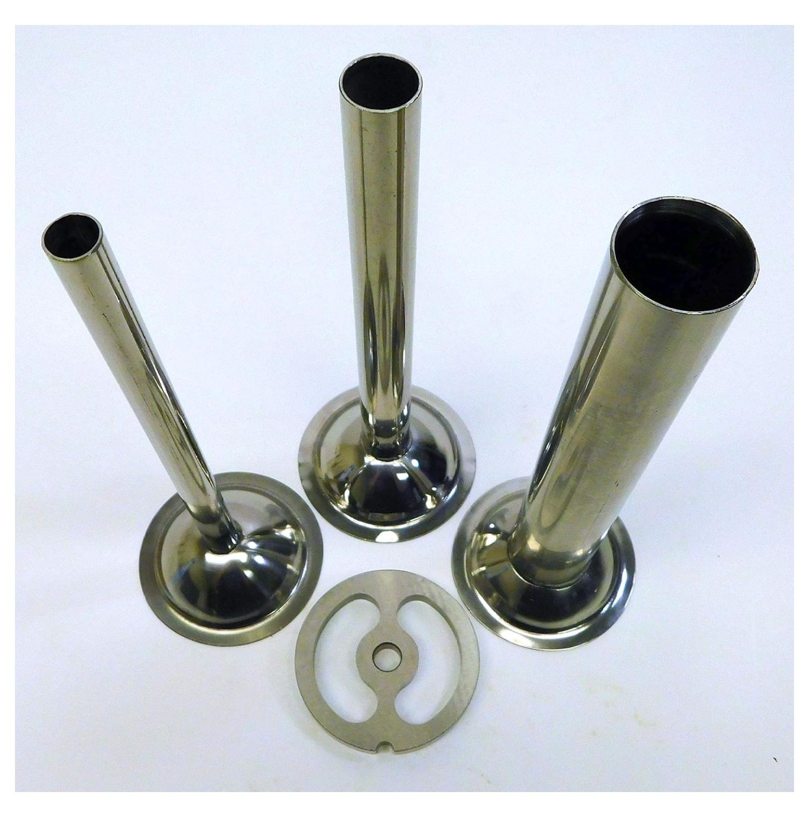 Meat Grinder Sausage Stuffer Tubes Stuffing Kidney Plate Disc Size 22 ...