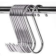 Meat Hooks (4''×4MM), 20Pack,Stainless Steel 304 Butcher's Hook, Meat ...