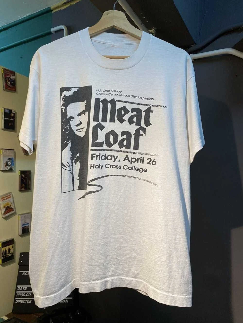 Meat Loaf Cotton White Shirt Unisex Concert Shirt - Walmart.com