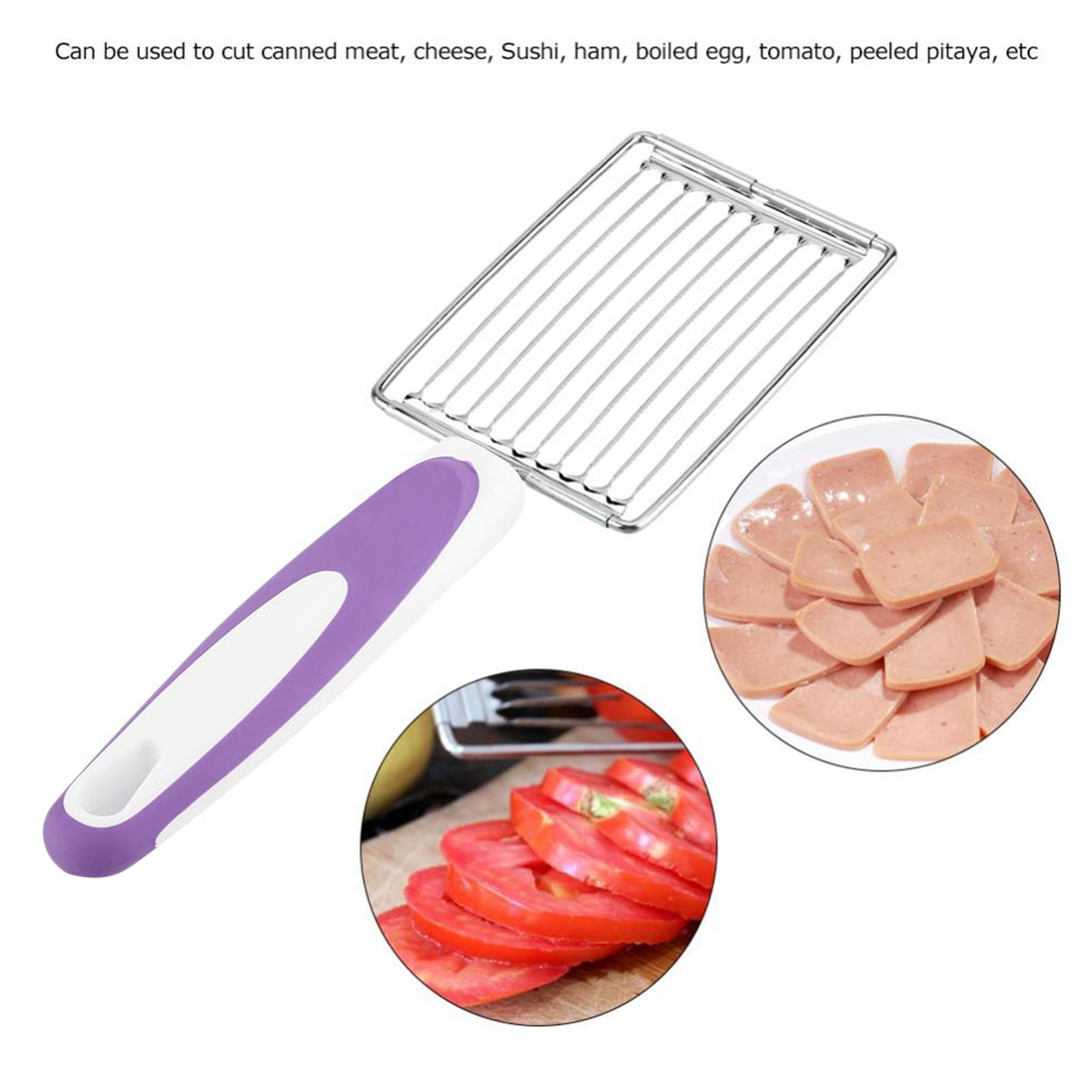Meat Mincer Kitchen Slicer Stainless Steel Luncheon Meat Cutter Ham ...
