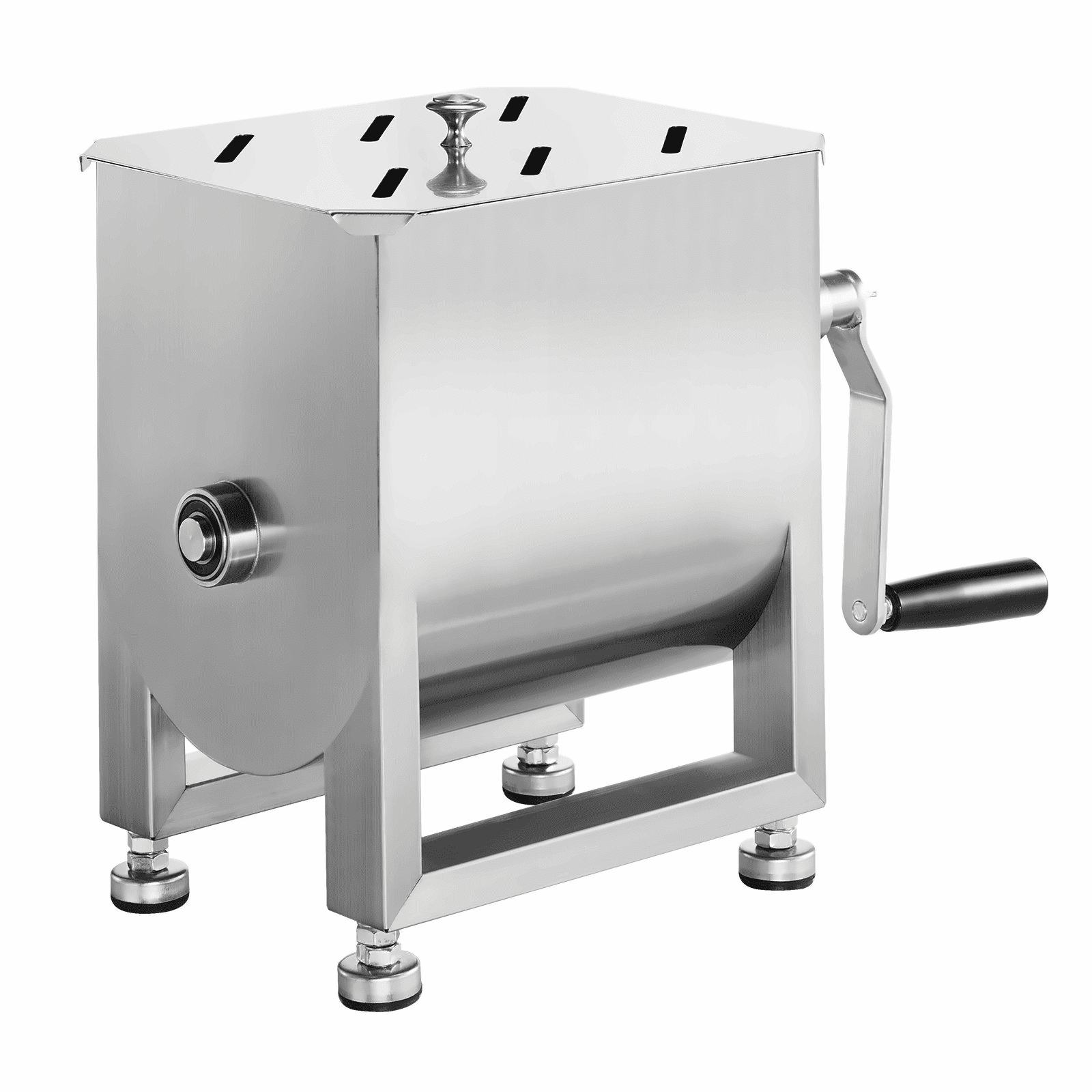 Meat Mixer 15LB Capacity, Stainless Steel Sausage Maker Machine, Manual ...