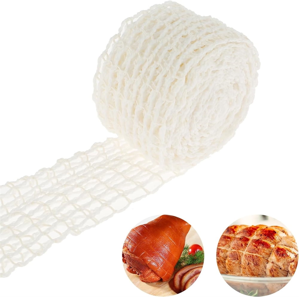 Meat Netting Roll,18 Holes Sausage Roll Net,Meat Butcher Twine Net for ...