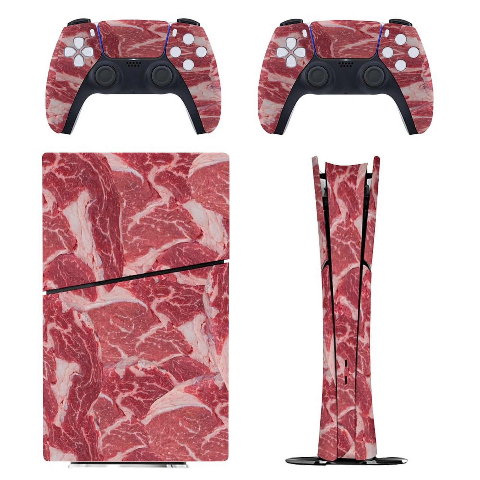 Meat PS5/PS5 Pro/PS5 Slim Digital Disc Skin Sticker For Console And ...