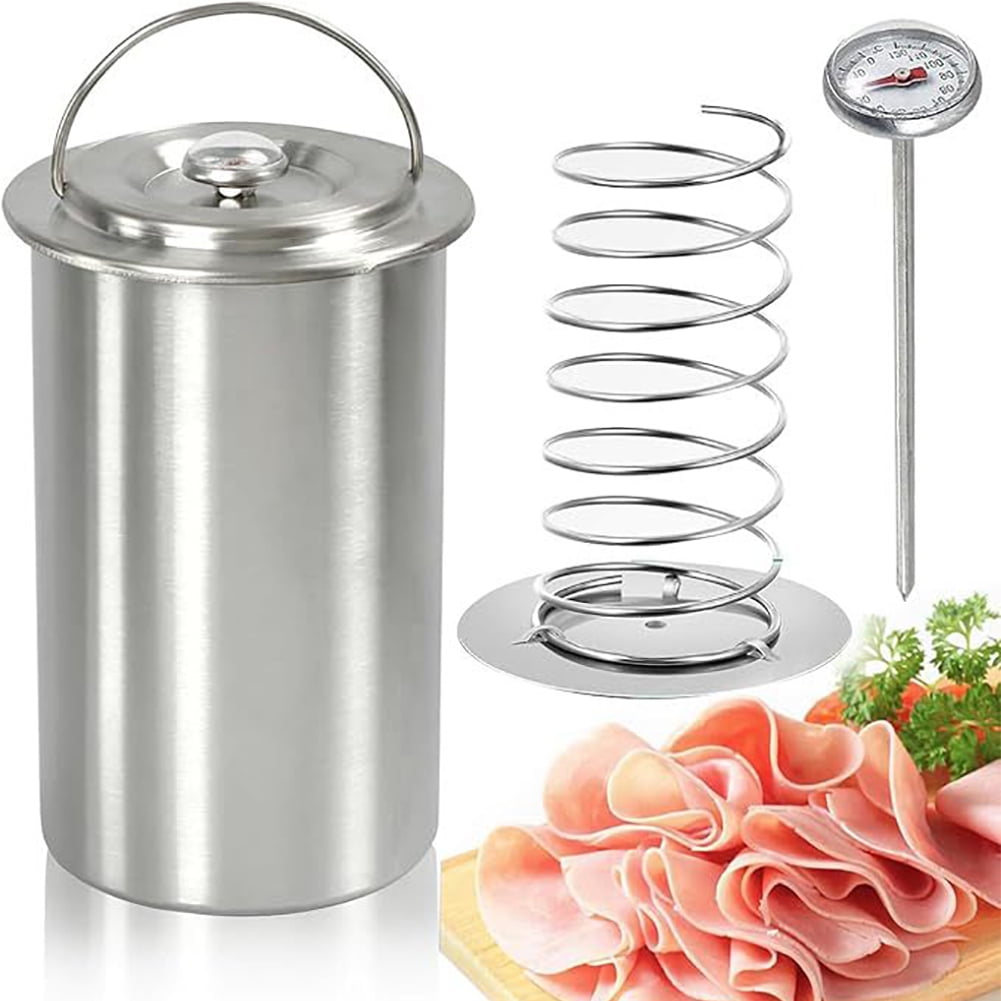 Meat Press Maker, Stainless Steel Deli Meat Press With Cooking ...
