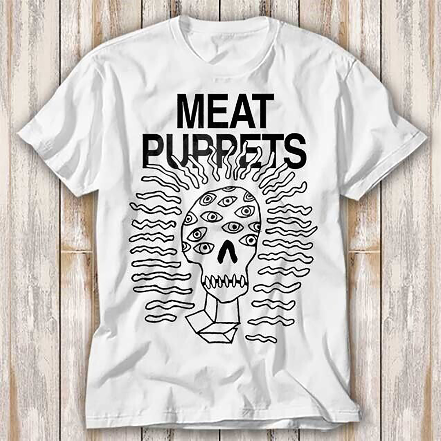 Meat Puppets Rock Alternative Music Punk T Shirt - Walmart.com
