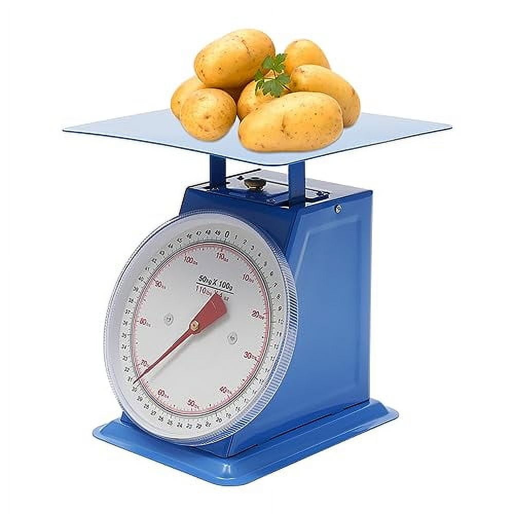 Meat Scale for 110 LBS, Mechanical Scale, No Batteries, Small Size ...