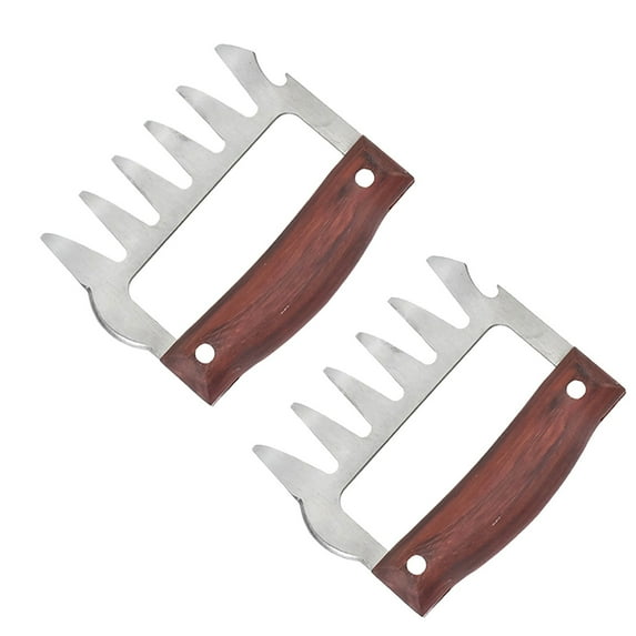 Meat Shredder Claws, Stainless Steel Bbq Tools for Pulled Pork, Chicken ...