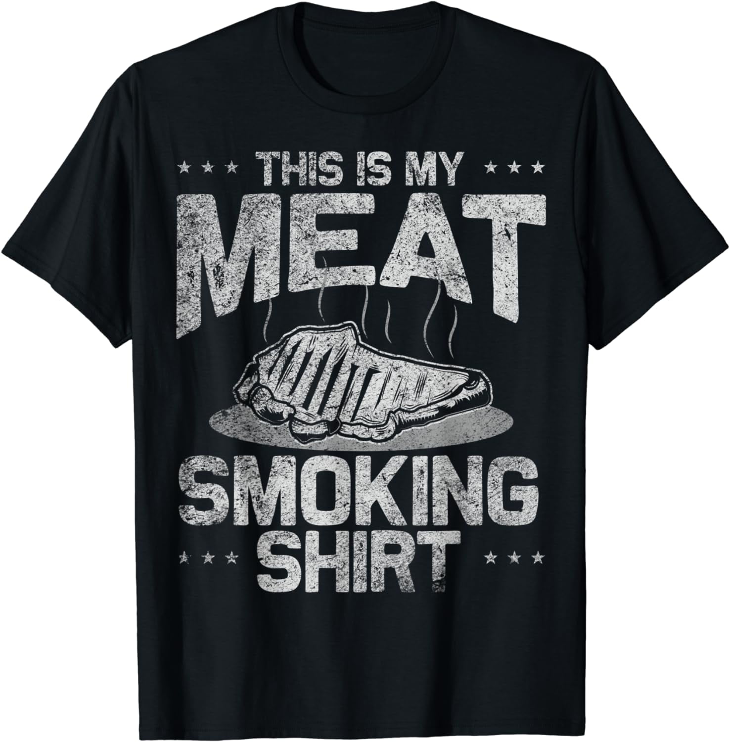 Meat Smoking BBQ Lovers BBQ Meat BBQ This Is My Meat Smoking Cotton T ...