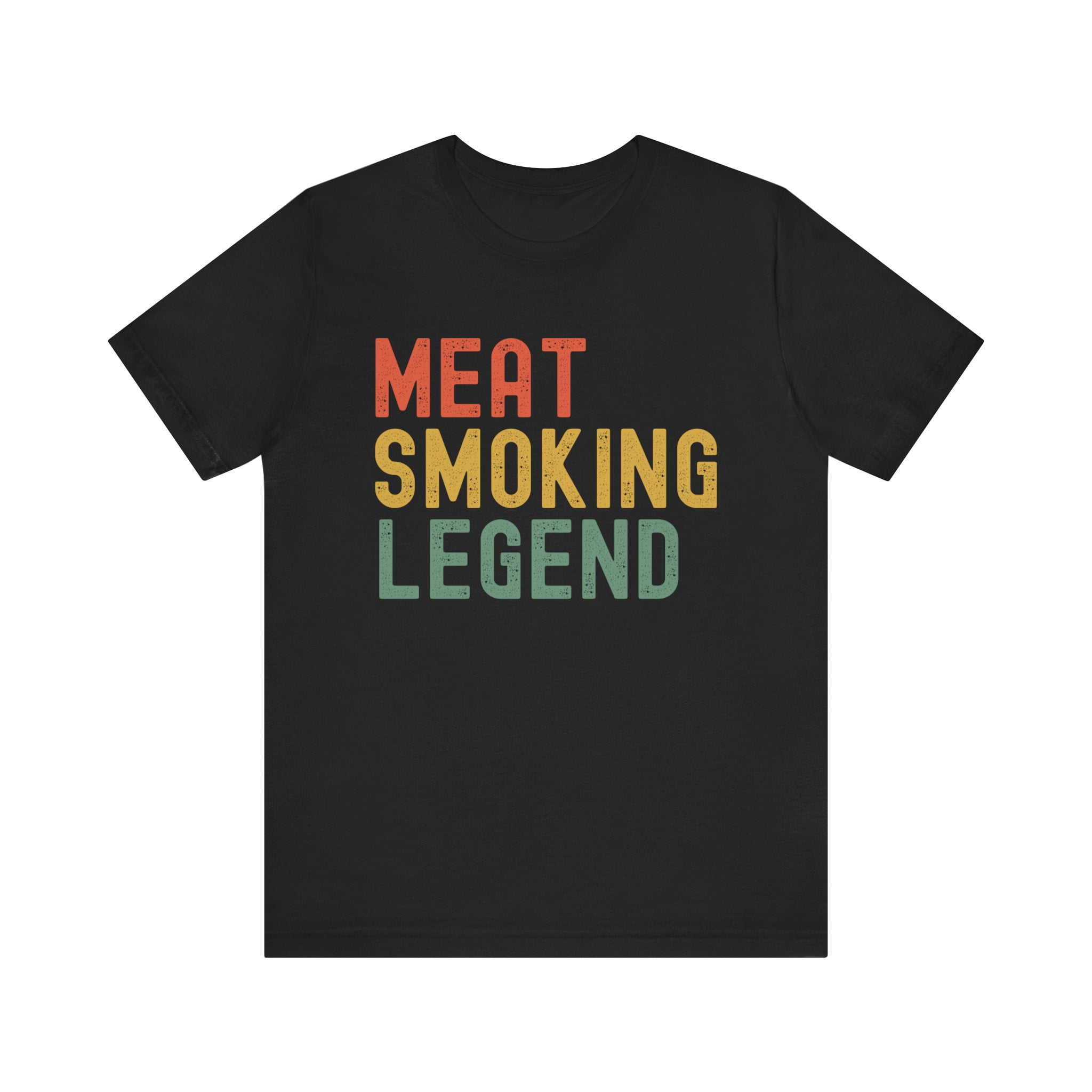 Meat Smoking Legend retro pitmaster meat smoker meat lover tshirt ...