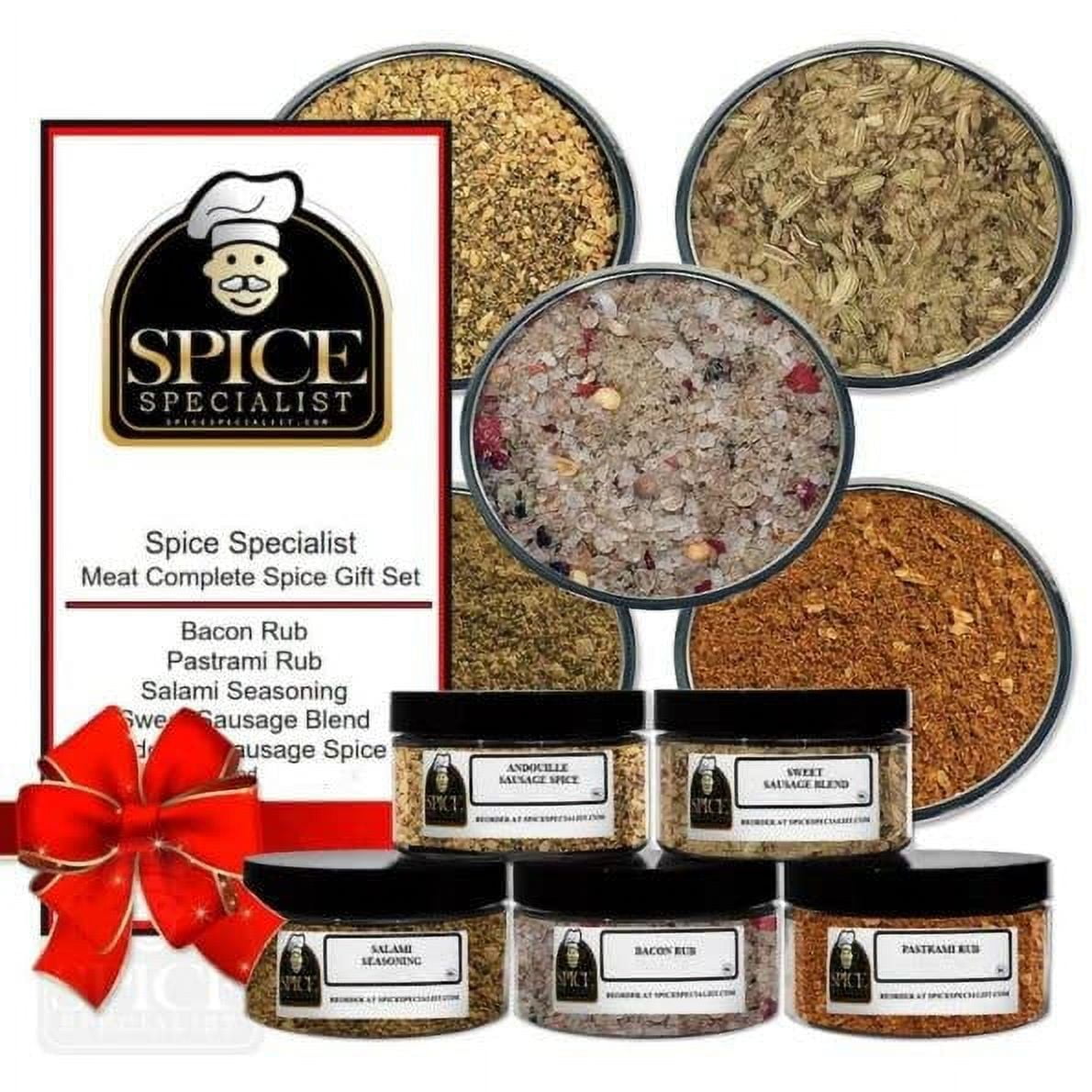 Meat Spice & Seasoning Gift Set - 5 Seasonings Included - weight varies ...