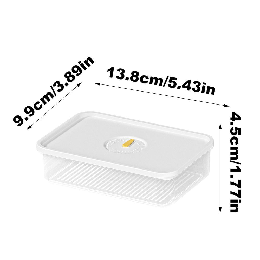 Meat Storage For Fridge Freezer Storage Containers Clear Lunch Meat ...