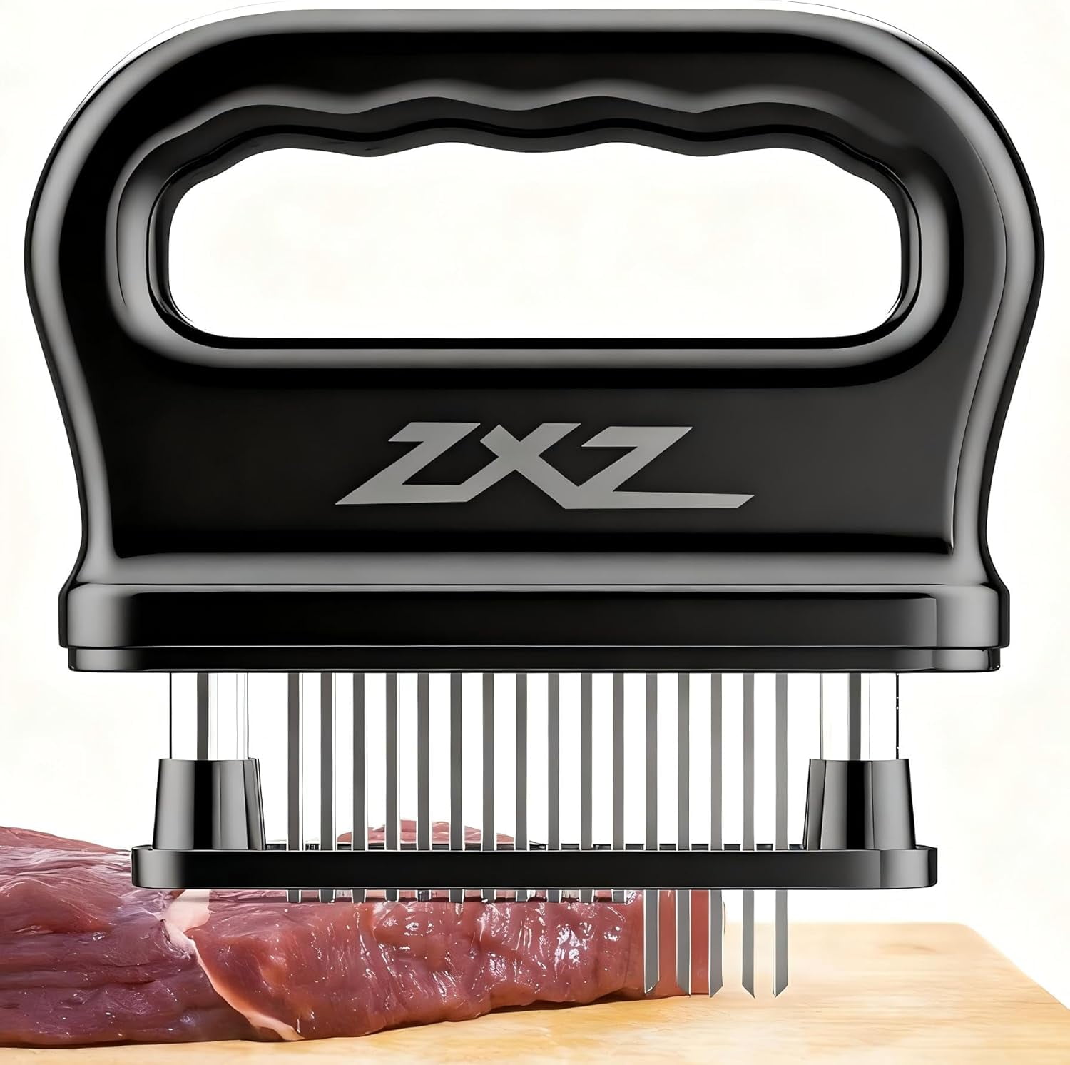 Meat Tenderizer, 48 Stainless Steel Sharp Needle Blade, Heavy Duty ...