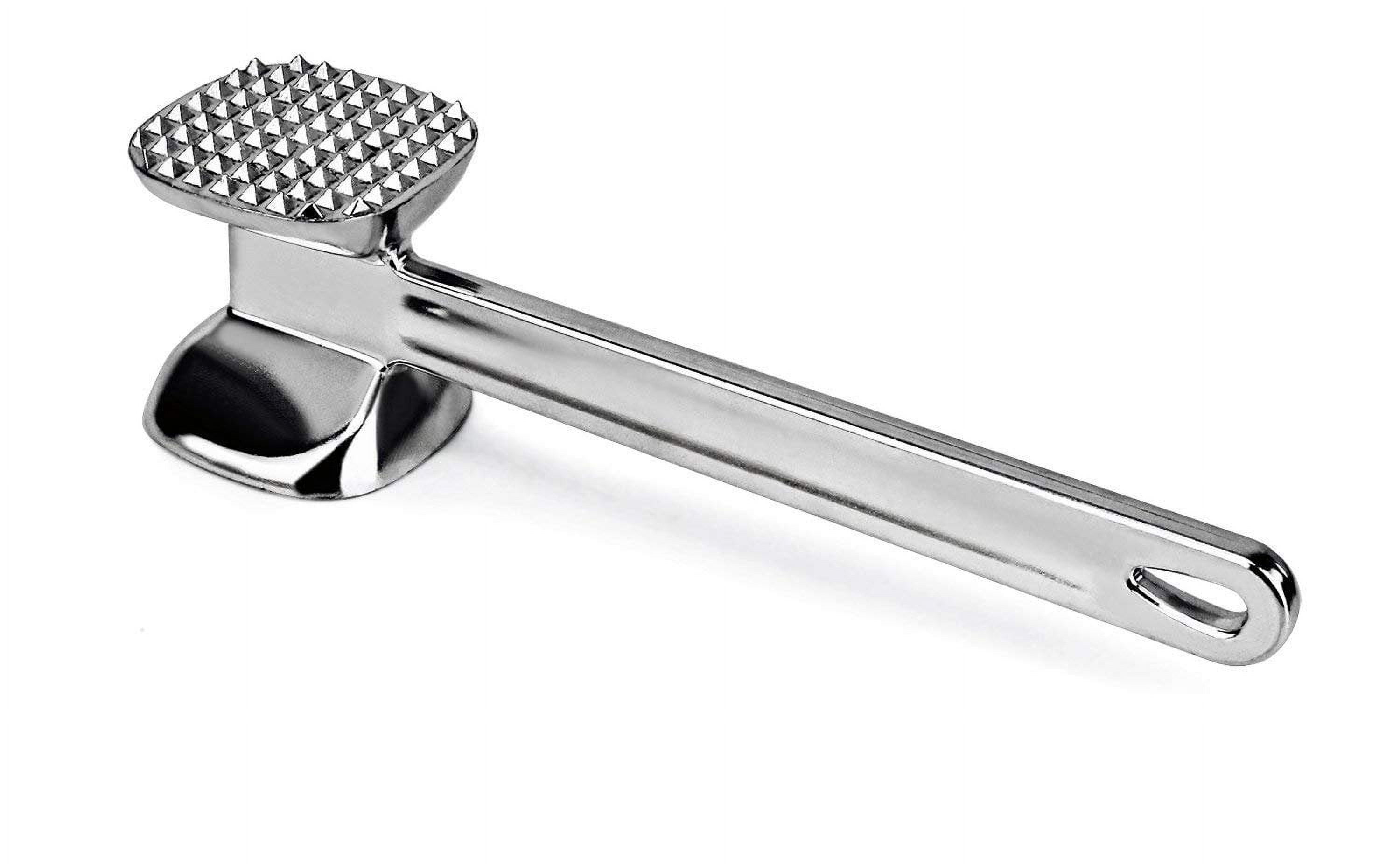 Meat Tenderizer Aluminum Meat Hammer Heavy Duty Cast Aluminum With