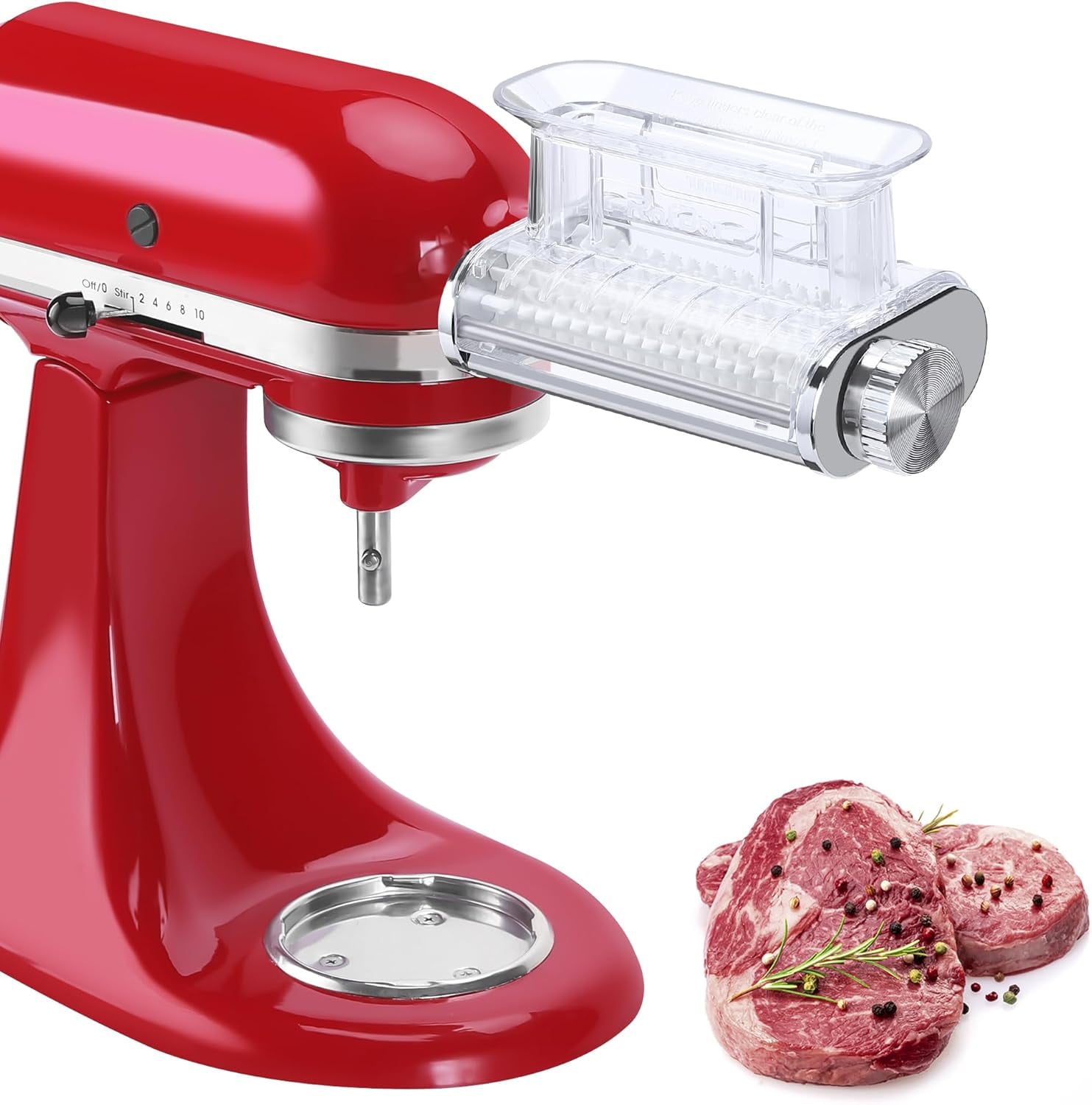 Meat Tenderizer Attachment for Kitchenaid Stand Mixers, 3 Adjustable ...