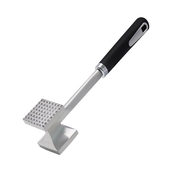 Meat Tenderizer, Double-Sided Stainless Steel Kitchen Tool, Heavy Duty ...