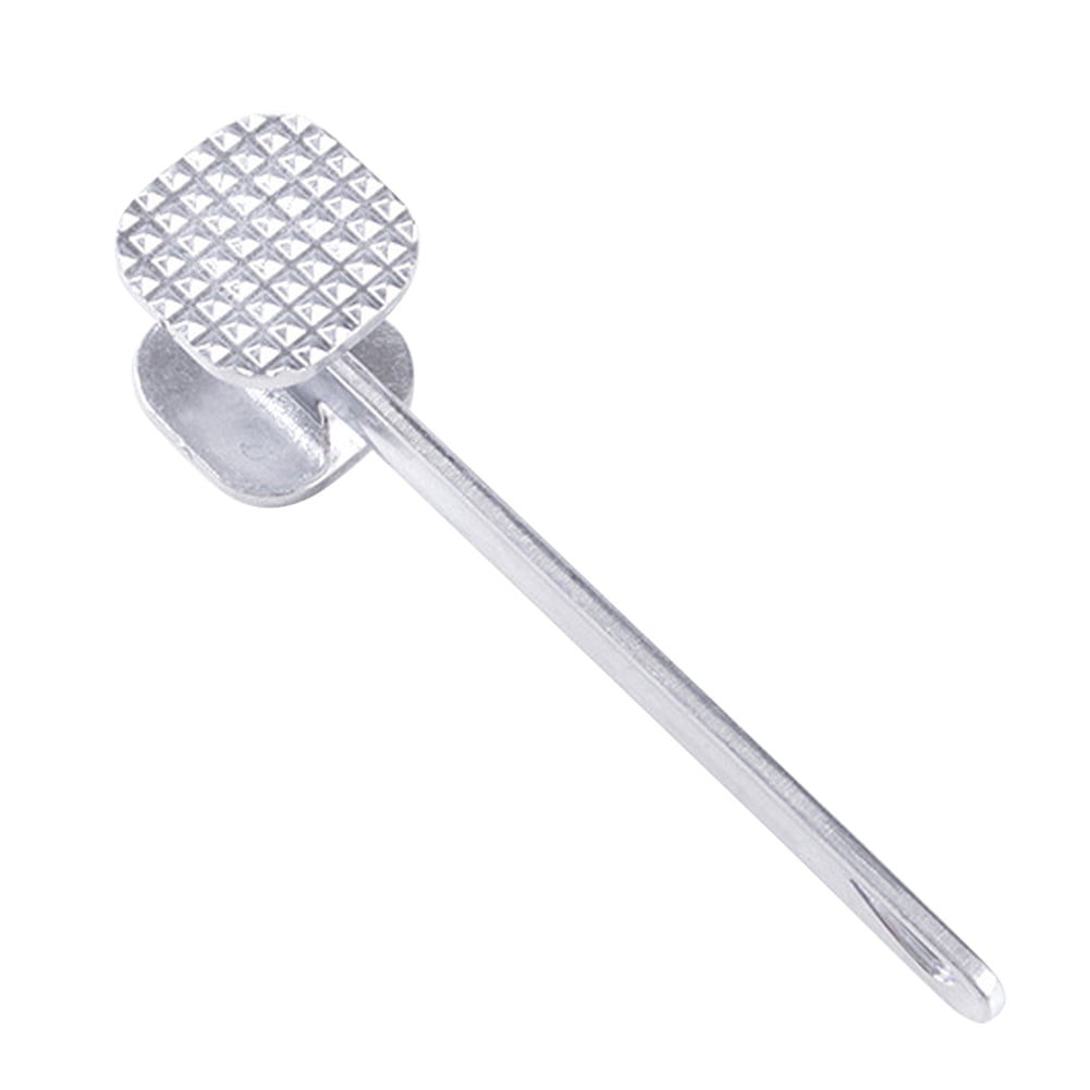 Meat Tenderizer Hammer With Comfortable Grip Handle Dual Side Heavy