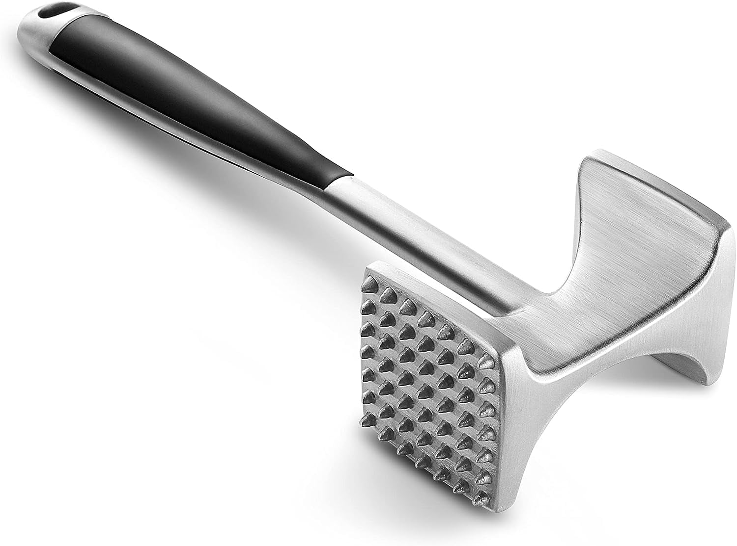 Meat Tenderizer Hammer With Comfortable Grip Handle Dual Side Mallet