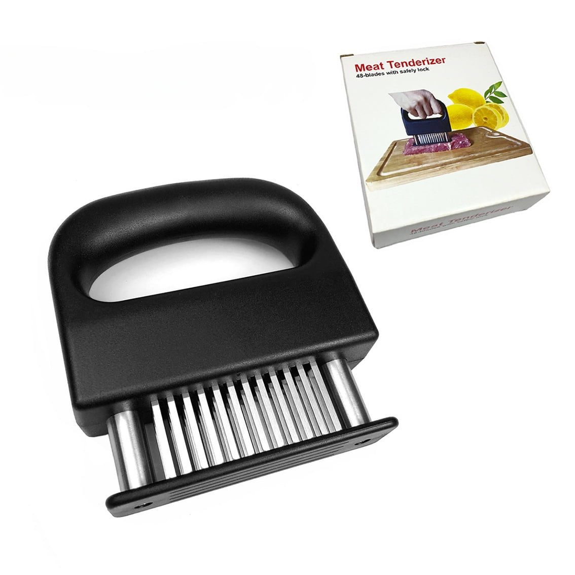 Meat Tenderizer Tool, Heavy Duty Kitchen Gadget, Handheld Meat ...