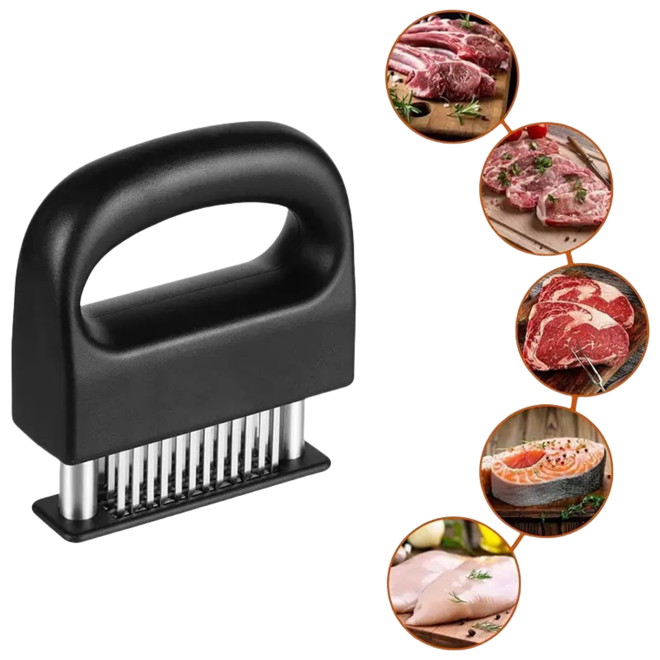 MEETSWEET Meat Tenderizer Tool, 48 Stainless Steel Blades - Walmart.com