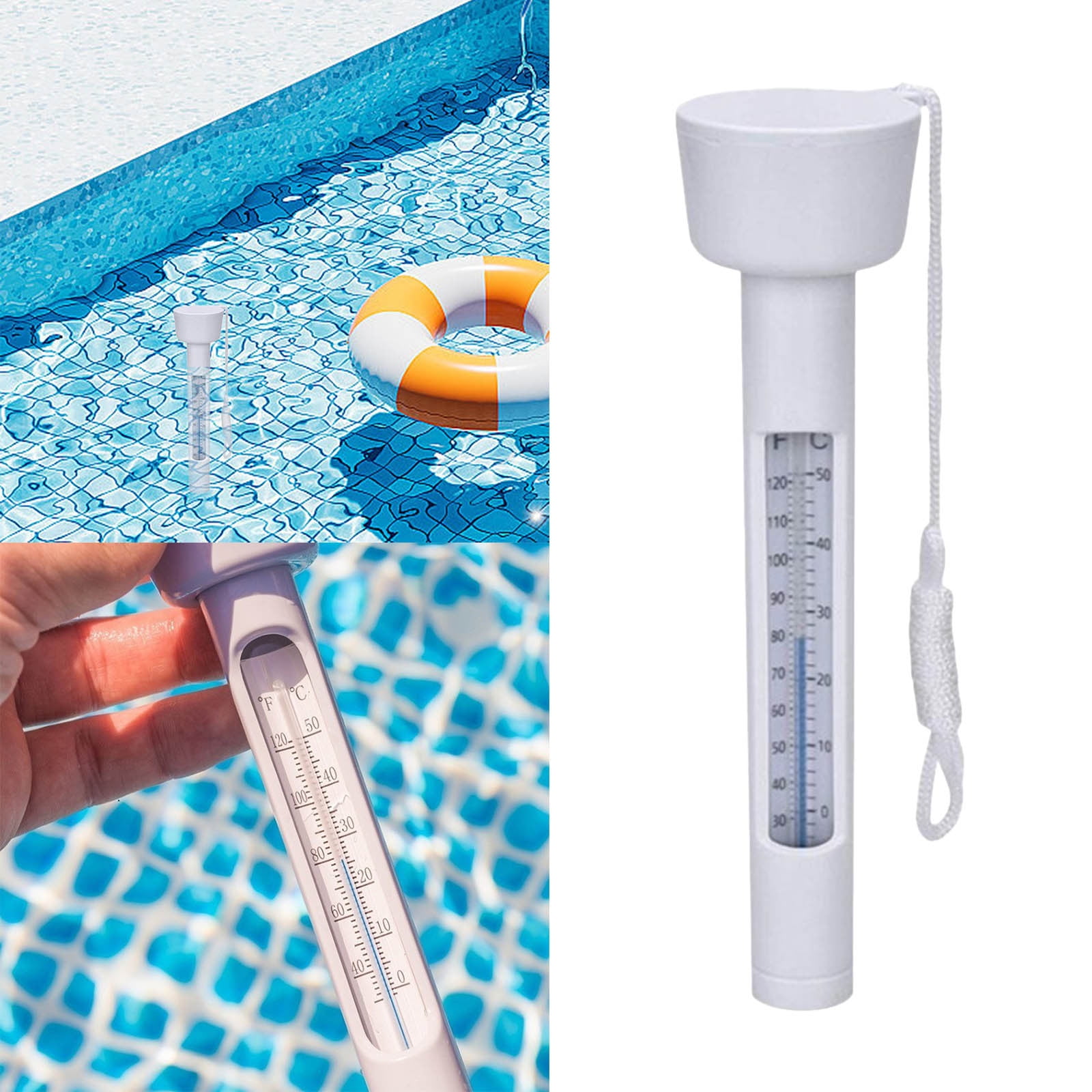 Meat Thermometer Digital Touchless For Swimming Pool Floating ...