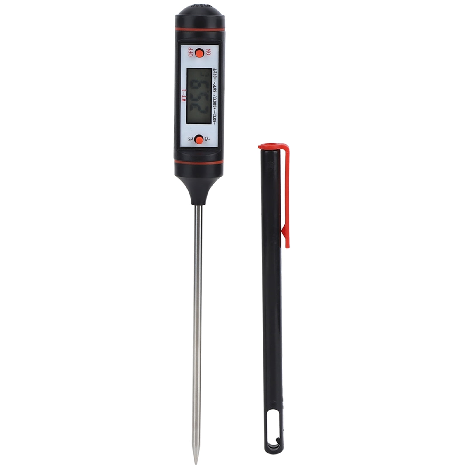 Meat Thermometer Digital, Waterproof Read Thermometer for Cooking ...