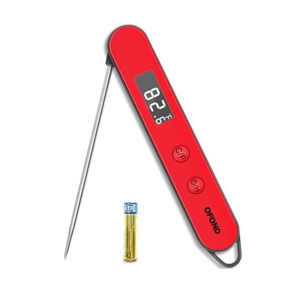 Meat Thermometer for Grill and Cooking, Instant Read Food Thermometer ...