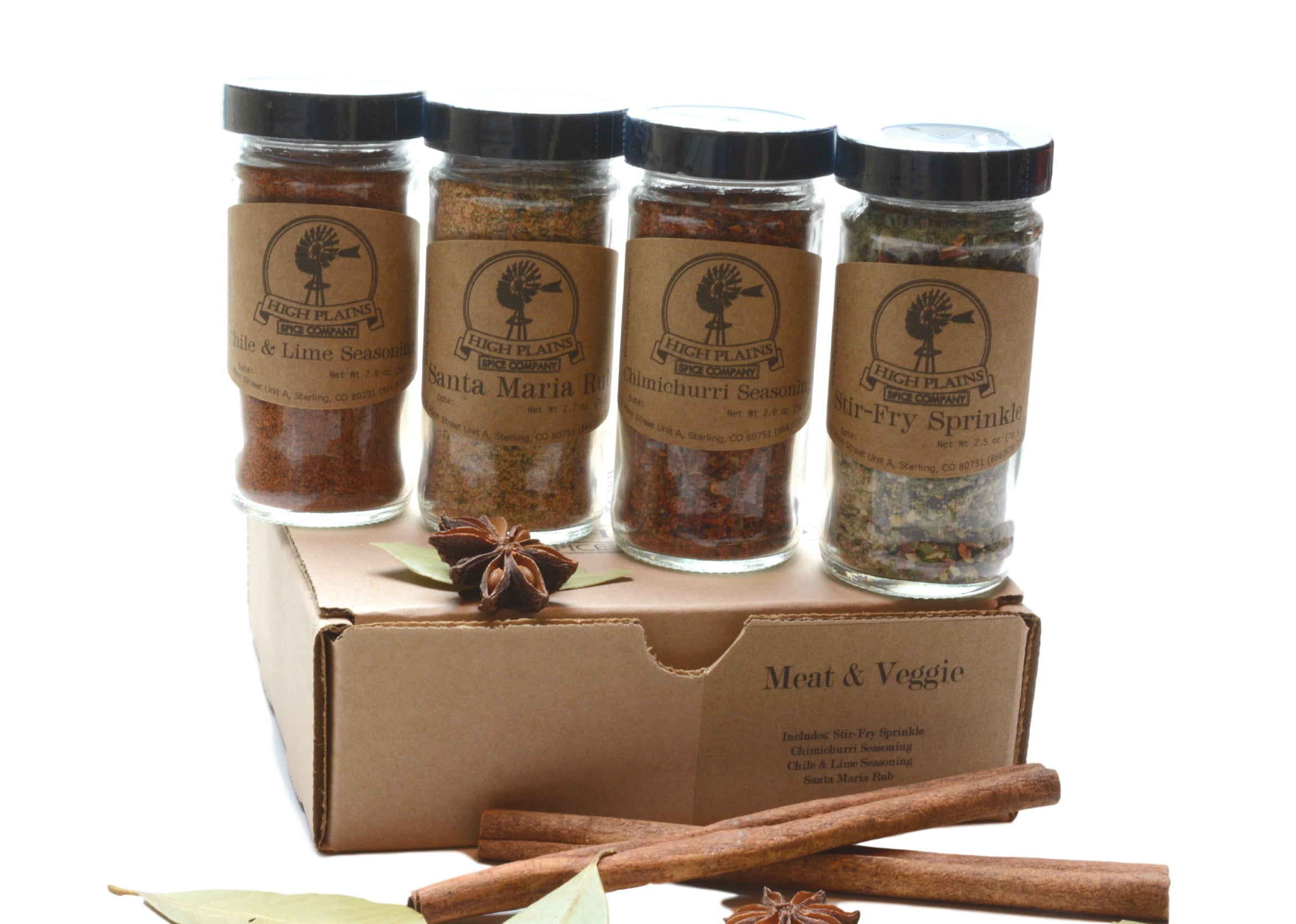 Meat and Veggie ~ Gift Set by High Plains Spice Company ~ Gourmet Meat ...