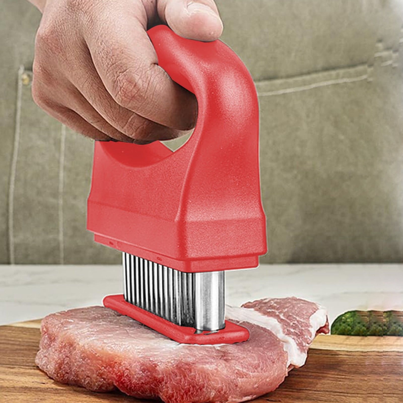 Meat With 48 Stainless Steel 2025 Premium Meat Needle Heavy Duty ...