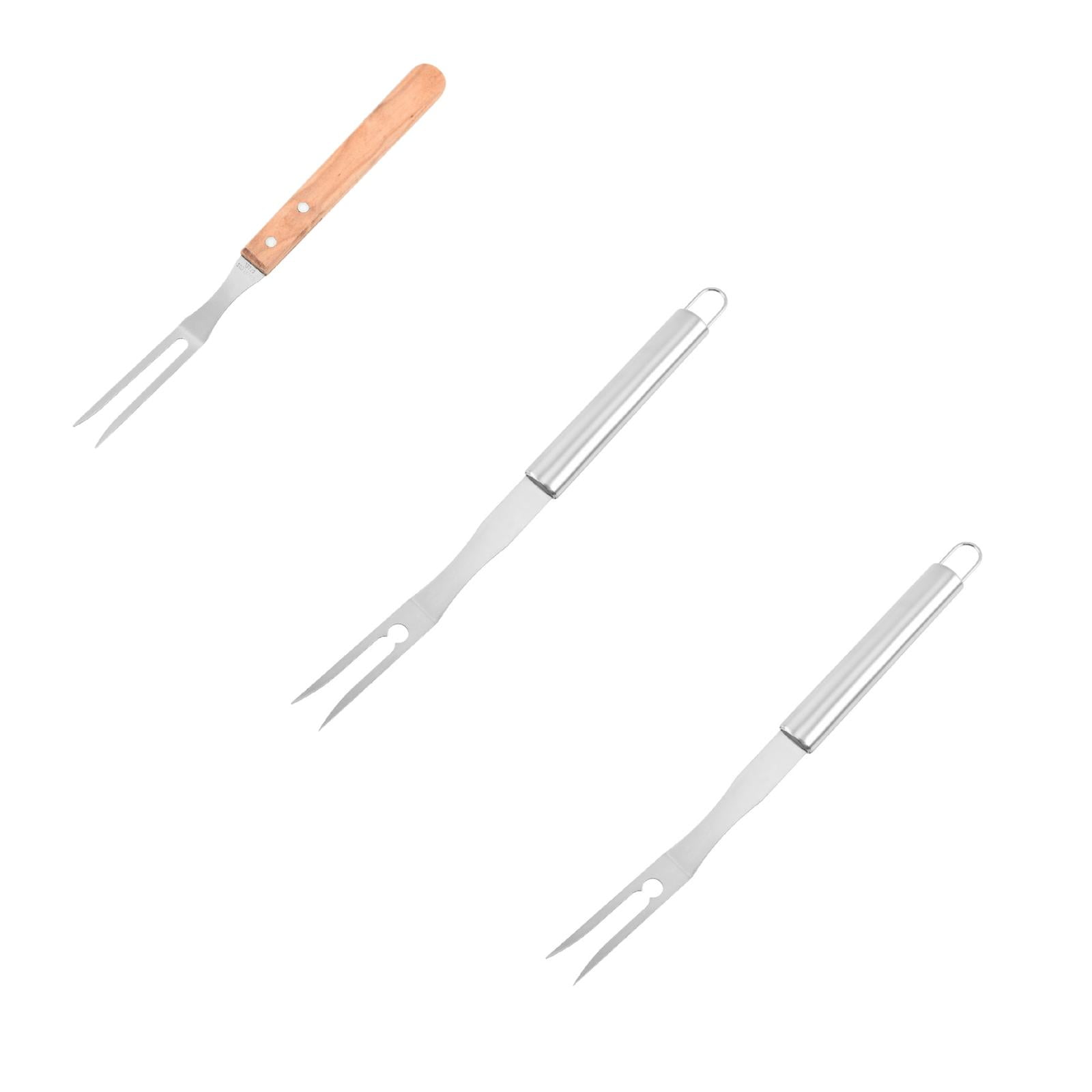 Meat fork Stainless Steel Carving fork Barbecue fork for Chicken Beef ...