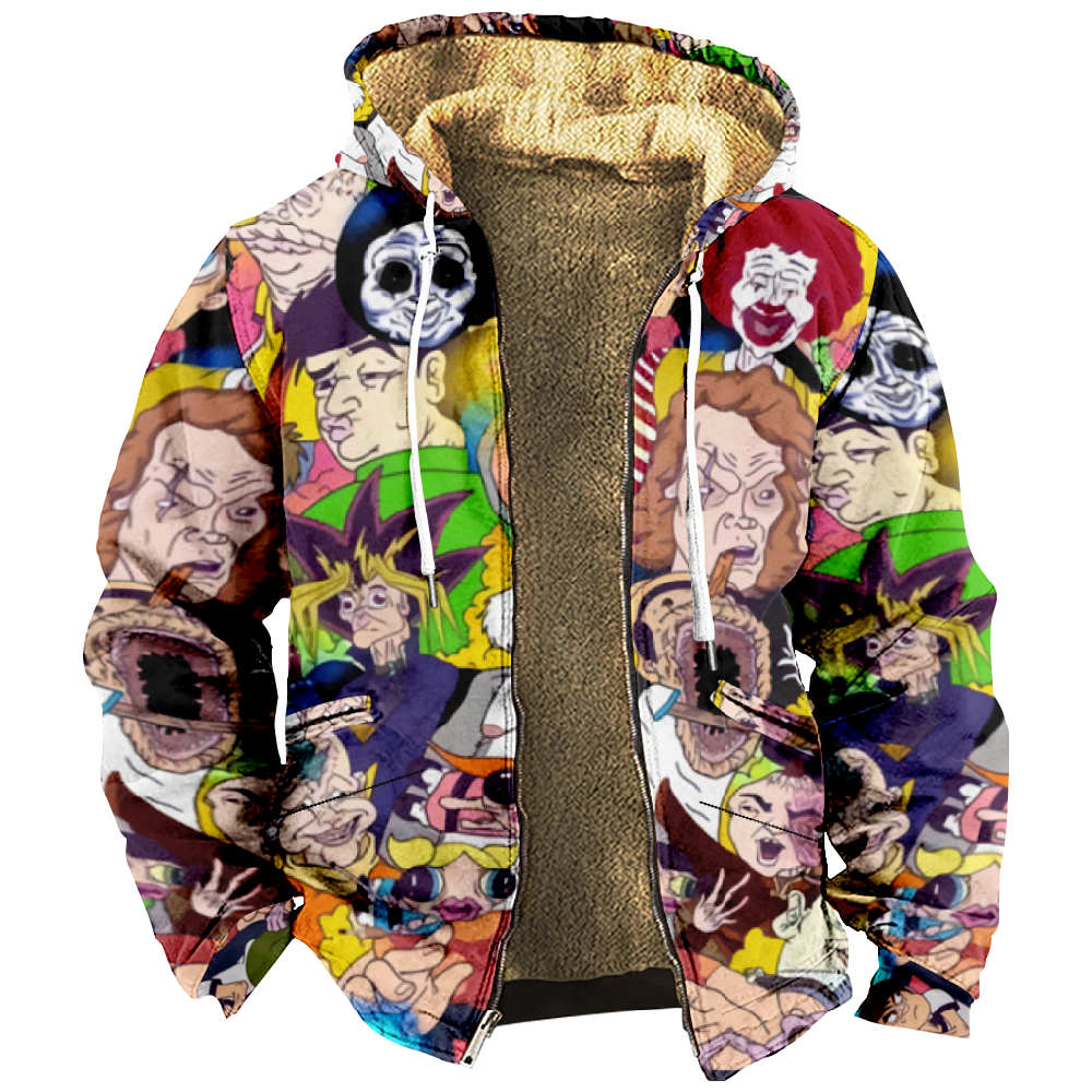 MeatCanyon Zipper Hoodies Sweatshirts Man Women Harajuku Streetwear ...