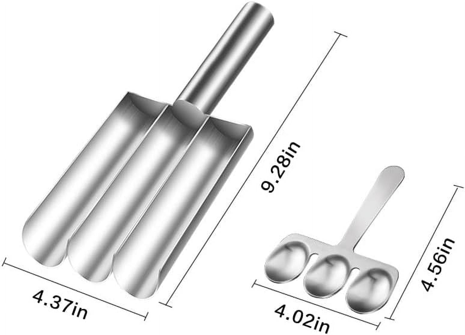 Meatballs Maker, Stainless Steel Kitchen Triple Meatball Maker Tool ...