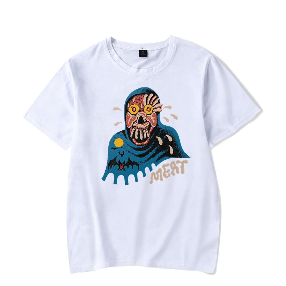 Meatcanyon Meathead T-shirt Women Men Crewneck Casual Print Short ...
