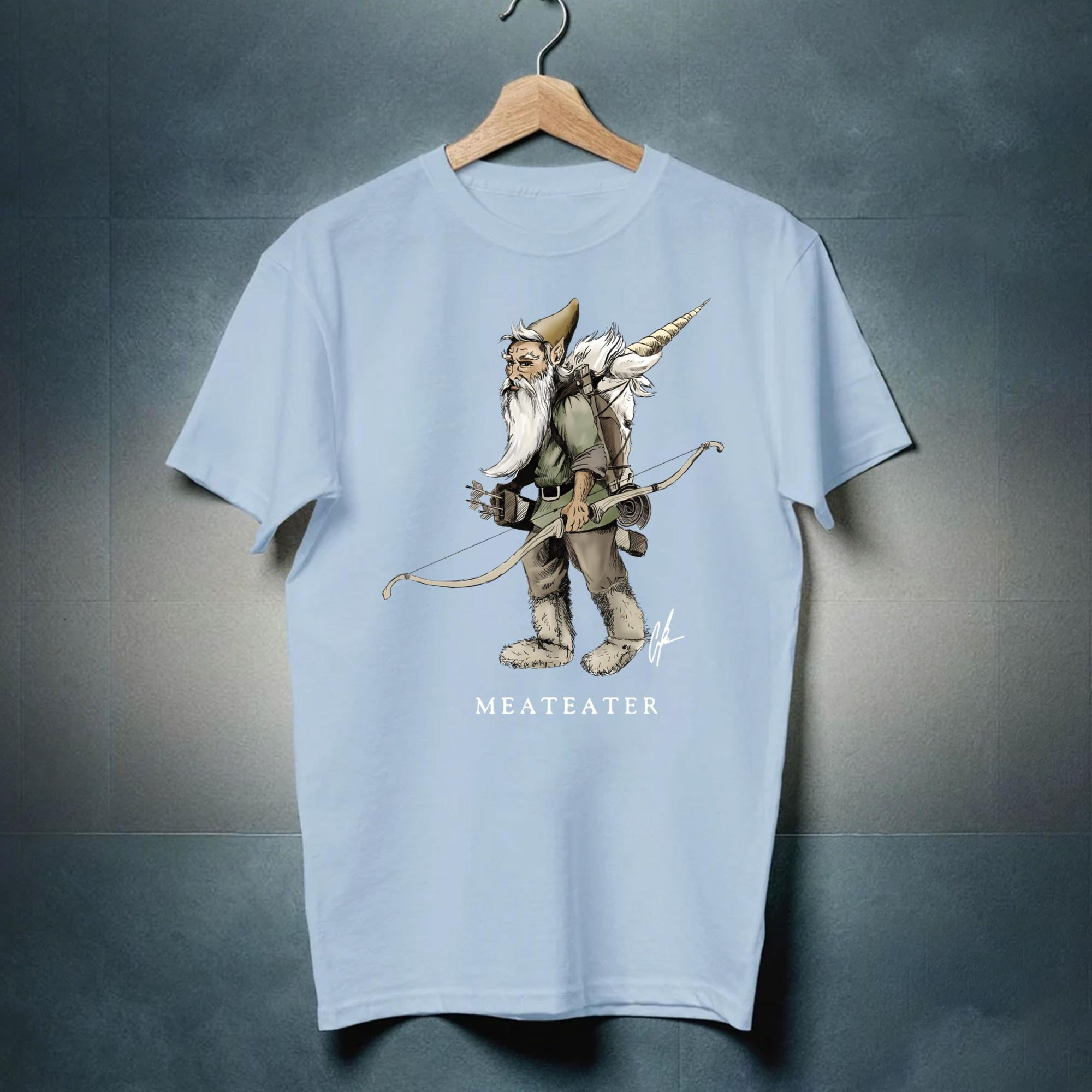 Meateater Gnome Packing Out A Unicorn T-shirt, T-Shirt Beautiful, Size Up To 4XL-TH5358 ...