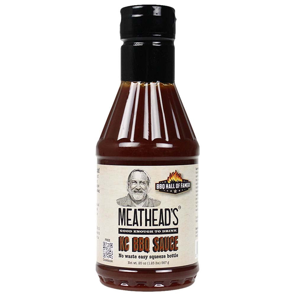 Meatheads BBQ Sauce Kansas City Style All Purpose 20 Oz Squeeze Bottle ...
