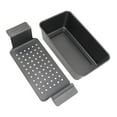 Meatloaf Pan Premium Non-Stick Bakeware Even Heat Distribution 12 X 6 X ...