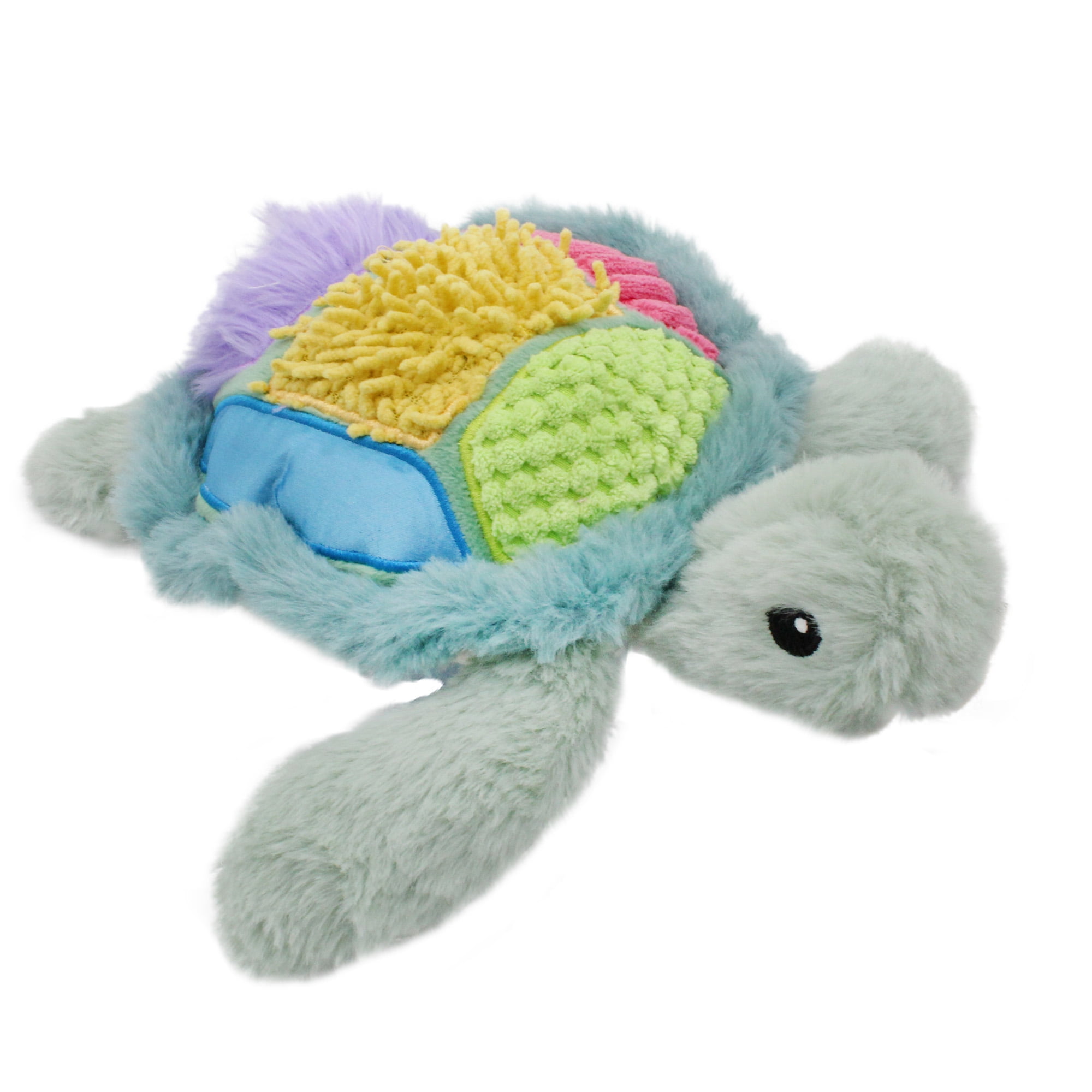 Meavia Mini Sensory Turtle Plush Toy, Travel-Size Fidget Plush for ...