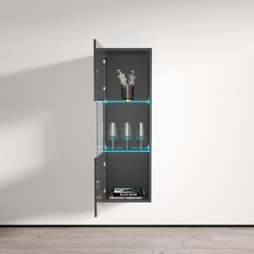 Meble Furniture Strick & Bolton Hadi Wall-mounted Floating Bookcase ...