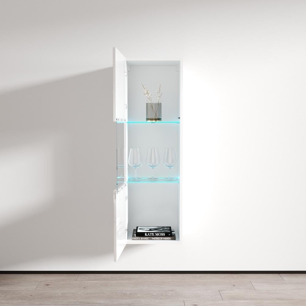 Meble Furniture Strick & Bolton Hadi Wall-mounted Floating Bookcase ...