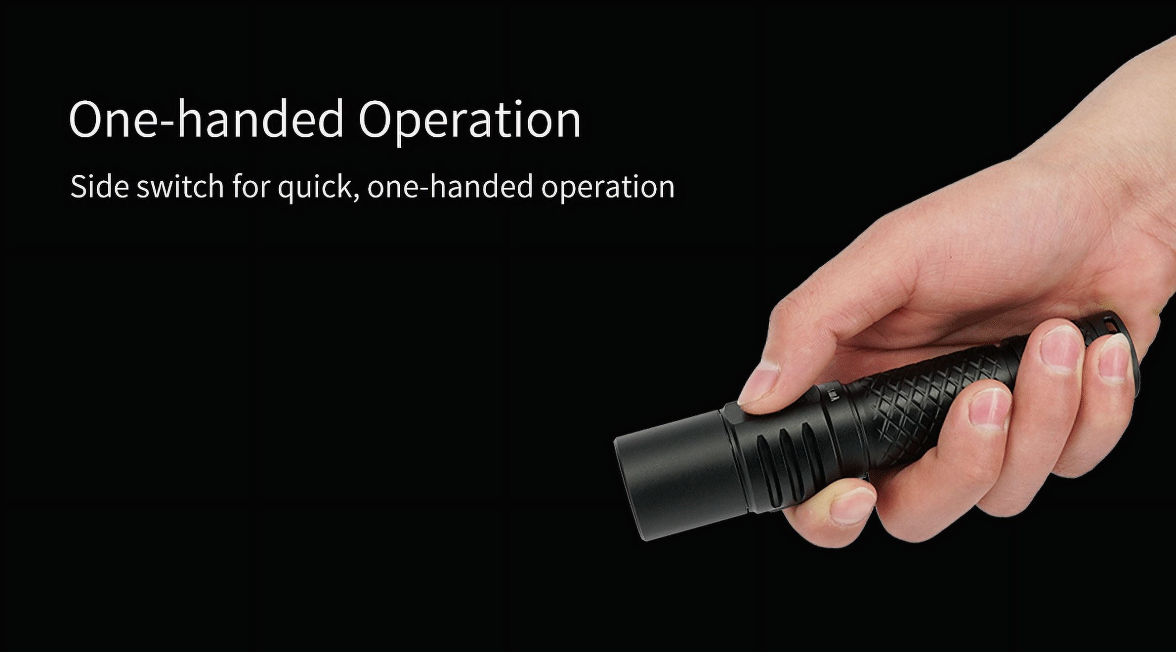 MecArmy MOT10 1000 Lumen CREE XPL-HI V3 LED USB Rechargeable Flashlight ...