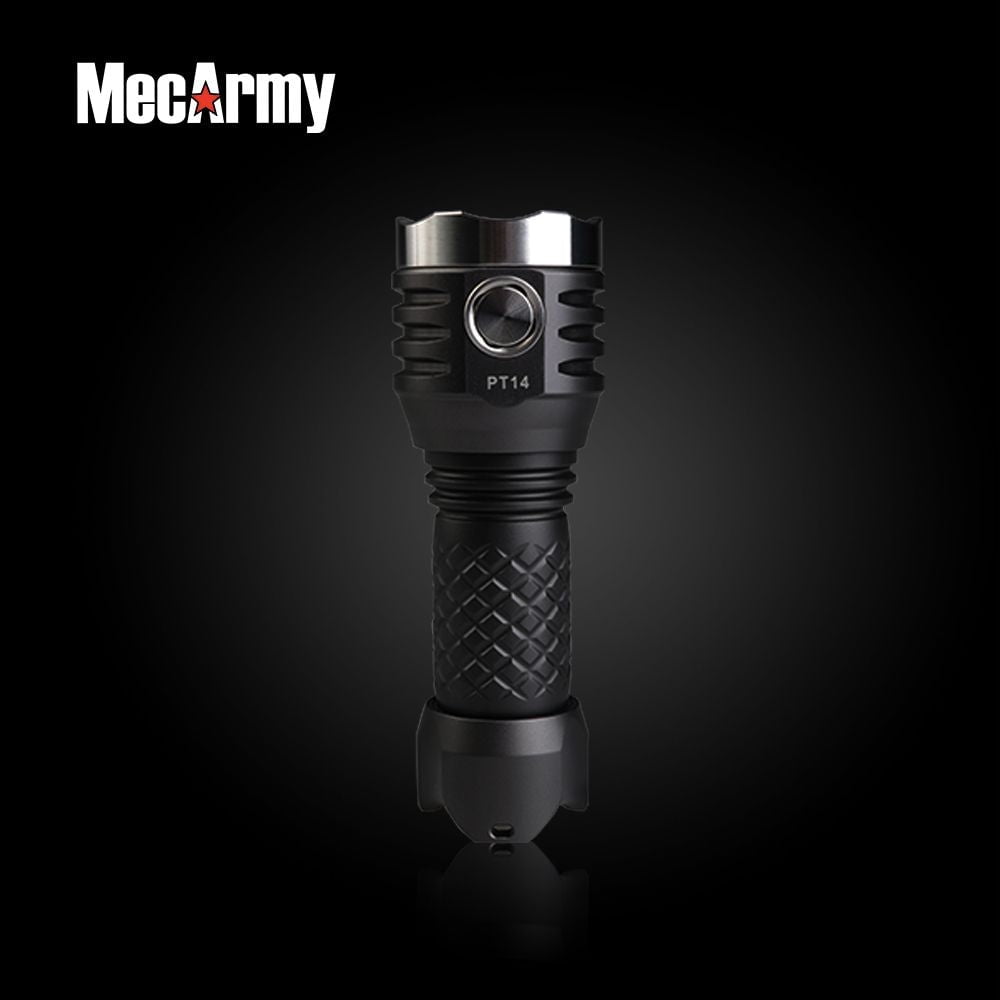 MecArmy PT14 14500 3 x CREE XP-G2 900 Lumen LED Flashlight - Walmart.com