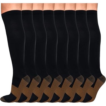 Dr. Scholl's Men's Big and Tall Work Compression Over the Calf Socks 3 ...