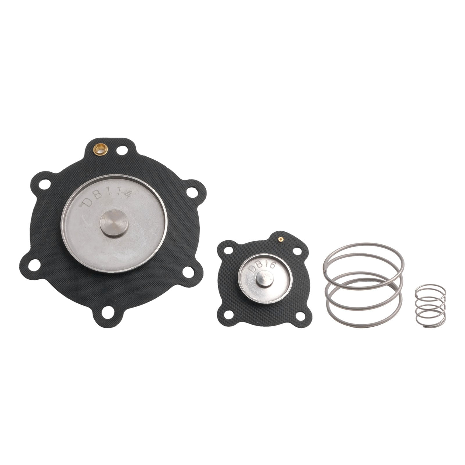 Mecair VNP214 VNP314 VEM214 Valve Diaphragm Repair Kit DB114 DB16 with Springs, 2-Pack Nitrile ...