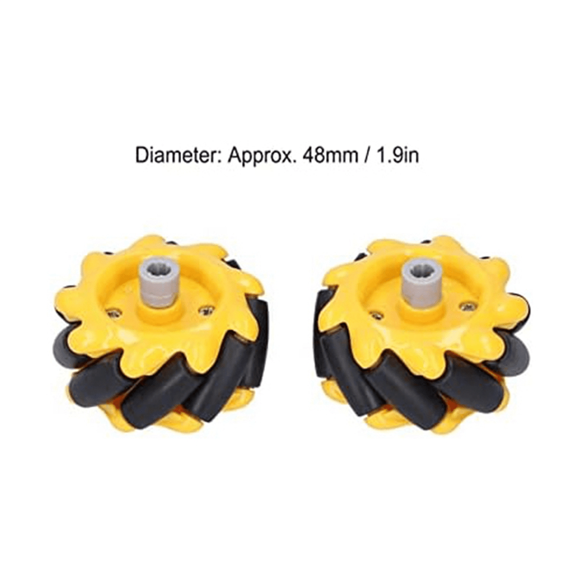 Mecanum Wheel 48mm Omni-Directional Wheel Smart Robot Car Accessories ...