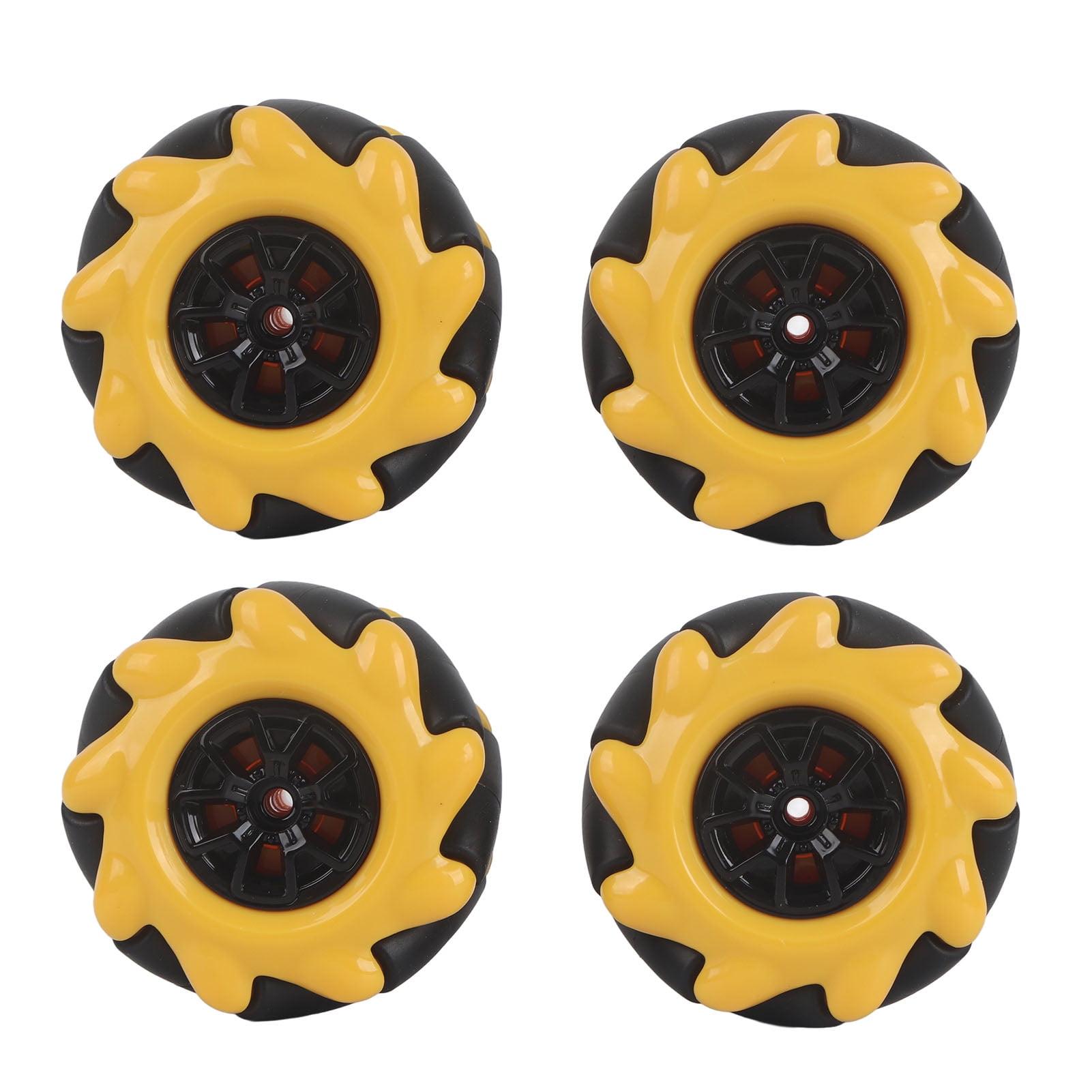 Mecanum Wheel Smart Robot Car Parts 48mm (2 Pairs) - OmniDirectional ...