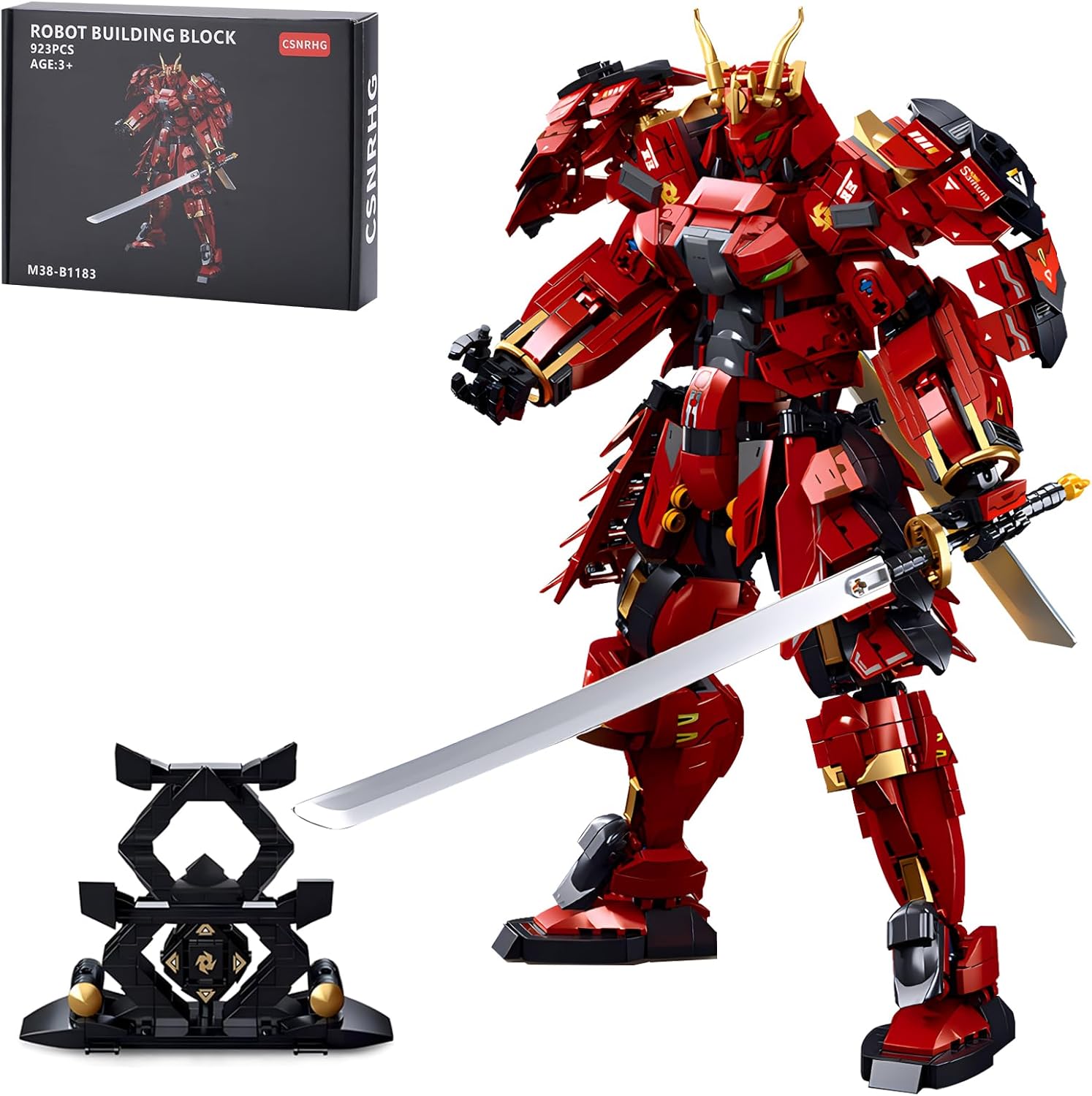 Mech Robot Model Building Blocks Toy Set Birthday for Age 8+ Children ...