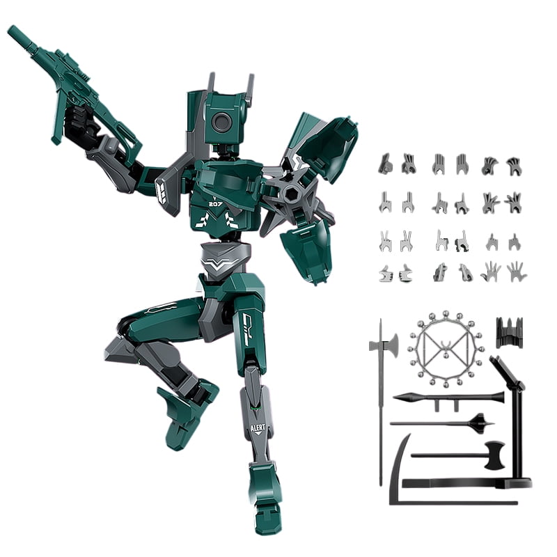 Mech T13 Action Figure Titan 13 Action Figure Dummy Lucky 13 Action ...
