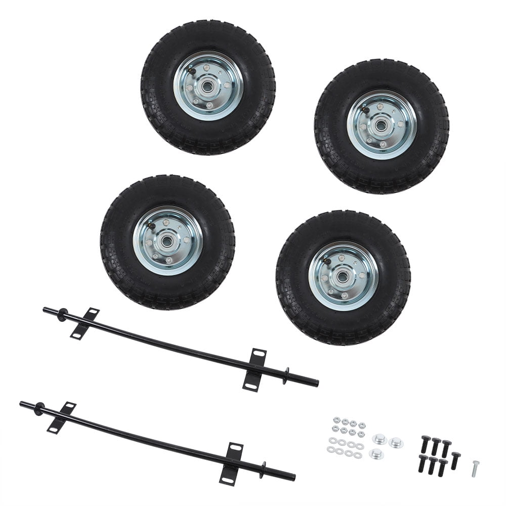 MechEquip PNEUMATIC WHEEL KIT FOR 9000 8750 6500 WATT GENERATOR 10" NO ...
