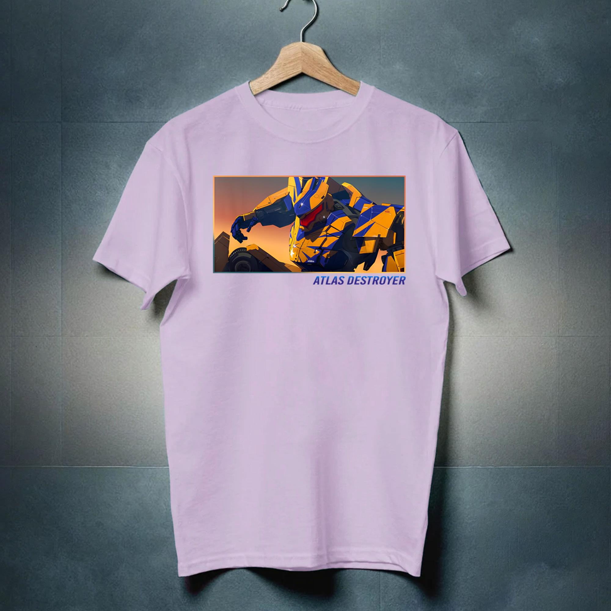 Mecha Battle Machine Shirt, Futuristic Robot Close Up Graphic Tee, Sci-Fi Combat Armor Style ...