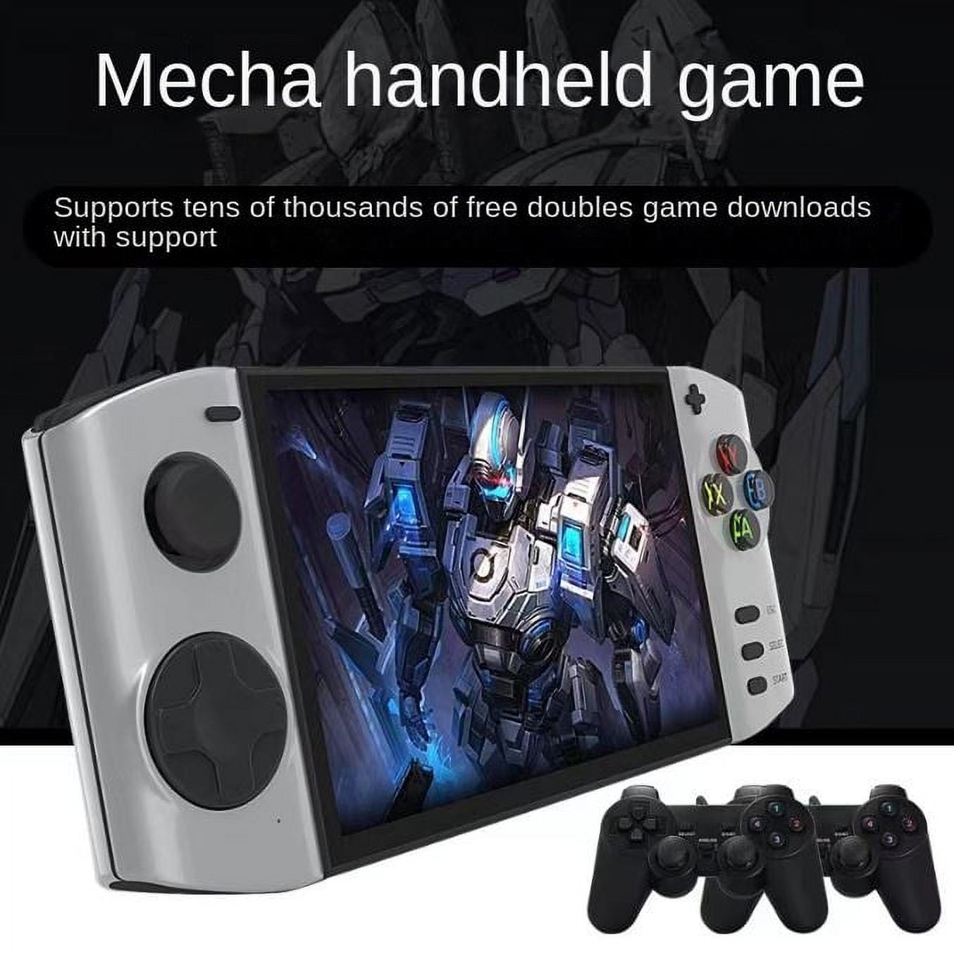 Mecha Edition PSP Handheld Game Console 8G Doubles Arcade Handheld Support Wired Wireless Dual ...